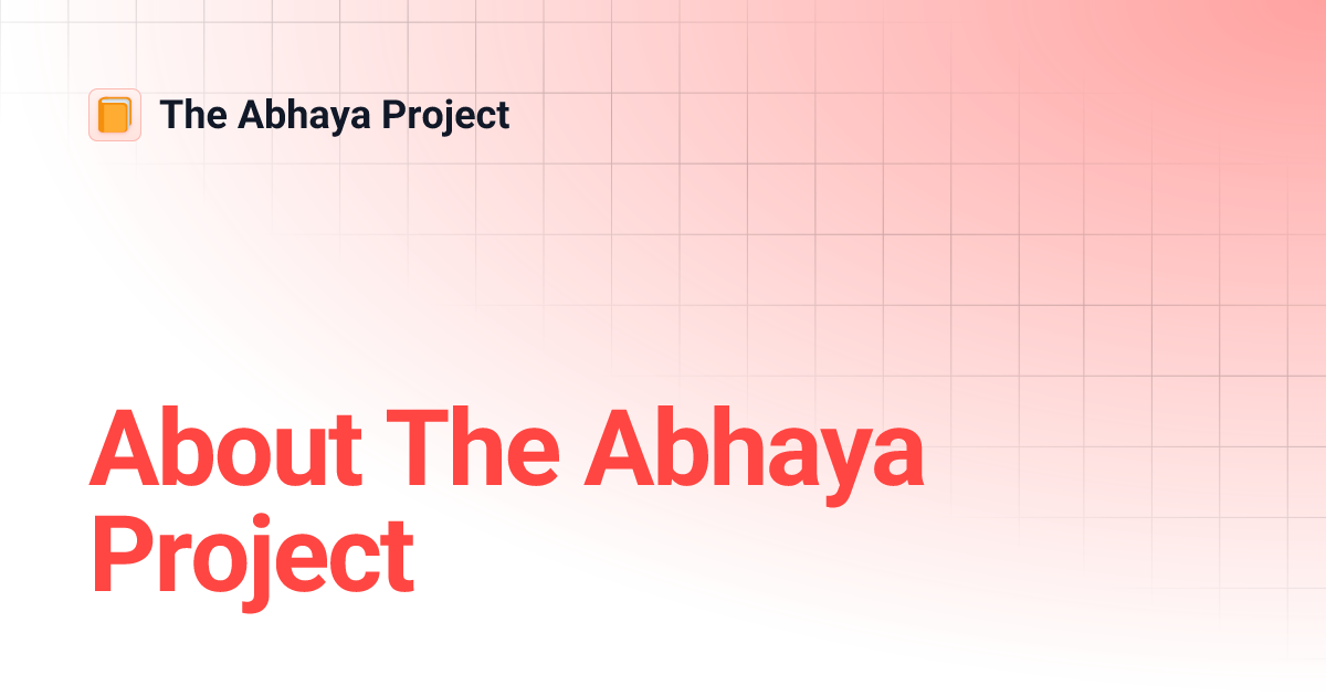 About The Abhaya Project | The Abhaya Project